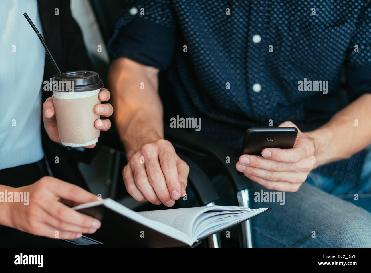 job interview teamwork professional etiquette Stock Photo - Alamy