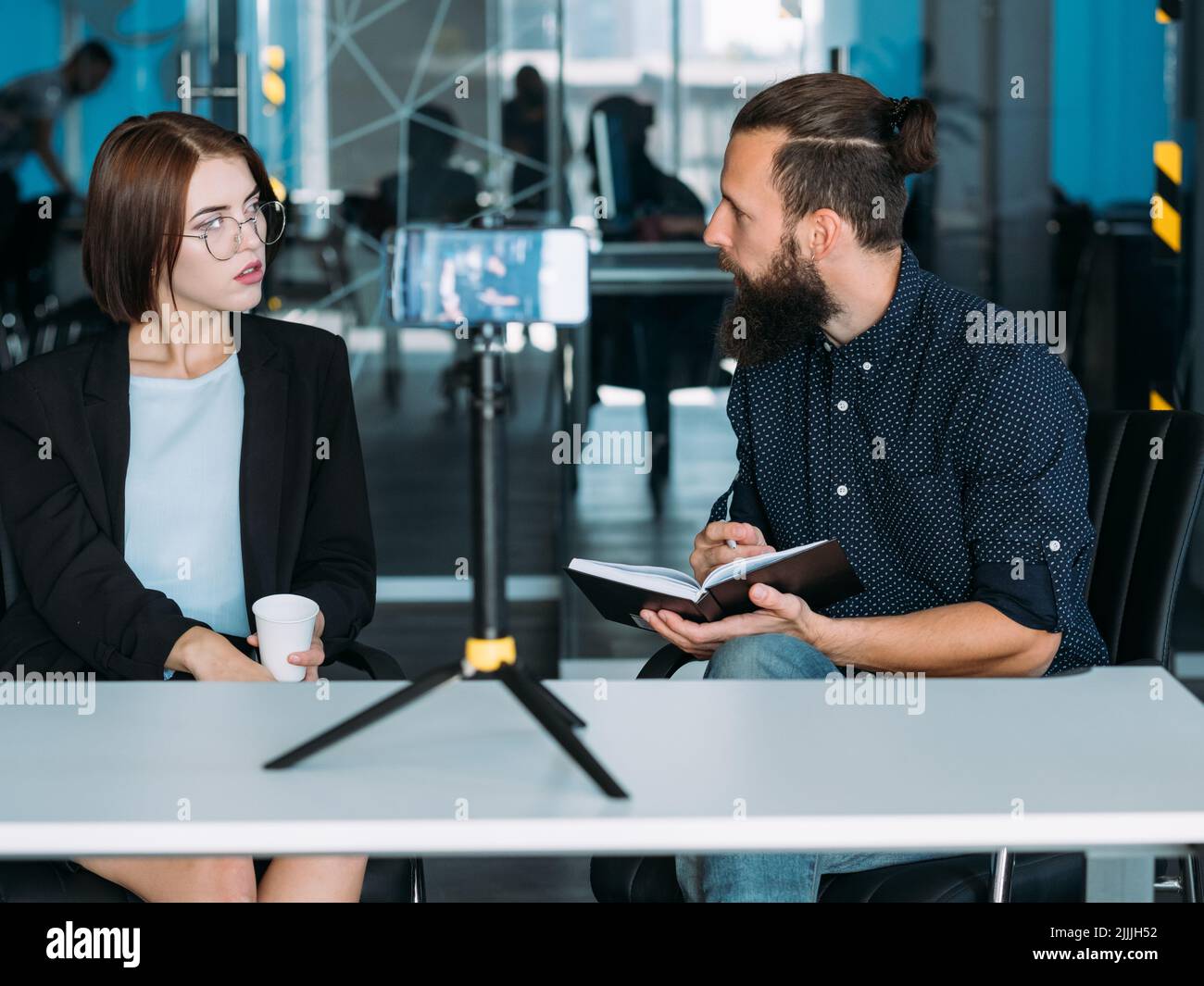 business vlog corporate life professional success Stock Photo - Alamy