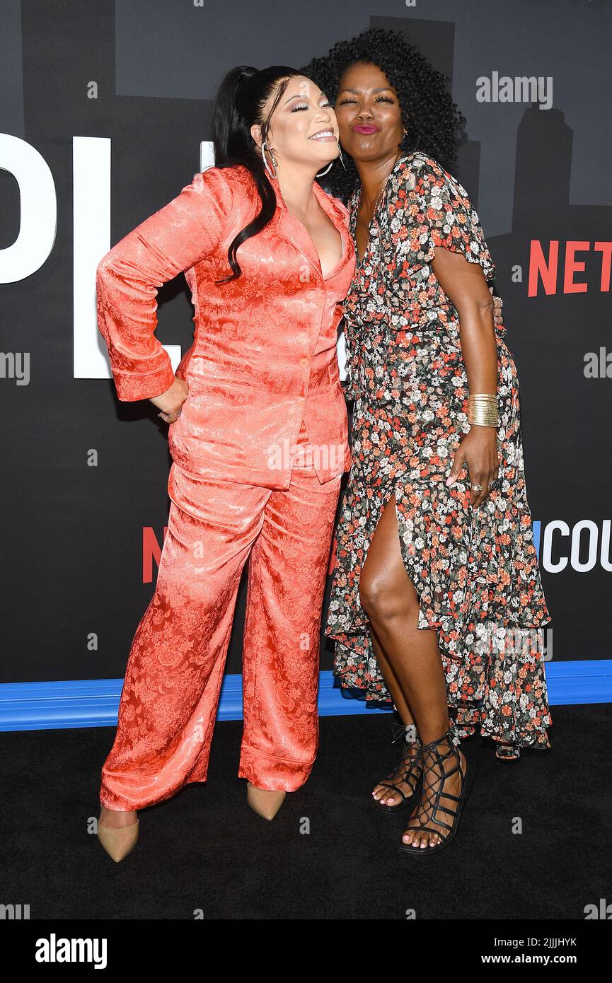 New York, USA. 26th July, 2022. (L-R) Tisha Campbell-Martin and Vanessa ...