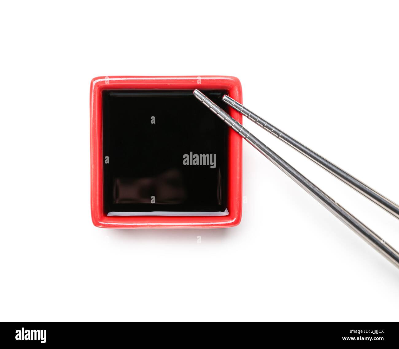 Soy sauce red chopsticks Cut Out Stock Images & Pictures - Alamy