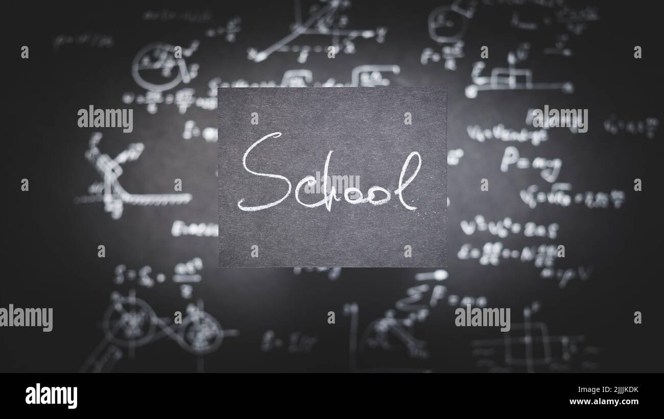 Science formula background drawing hi-res stock photography and images ...