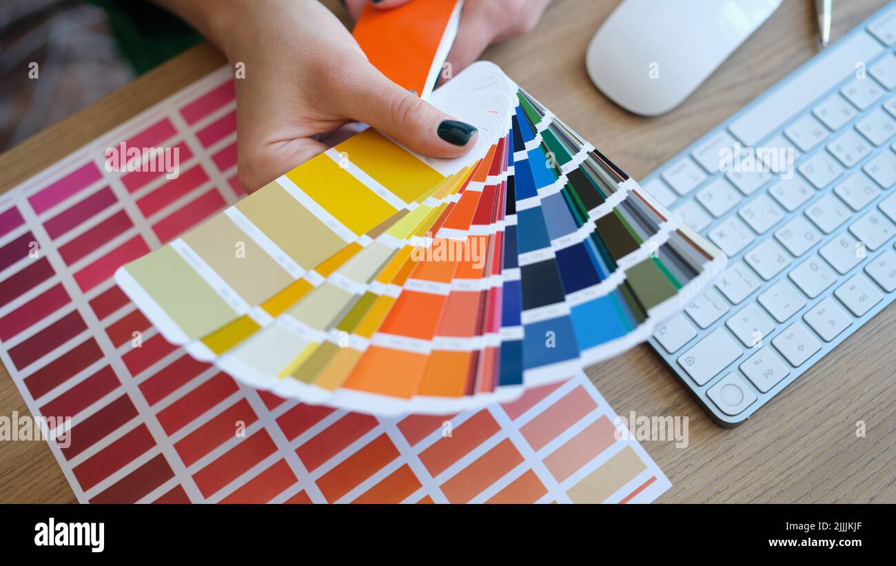 Hand fan template hi-res stock photography and images - Alamy