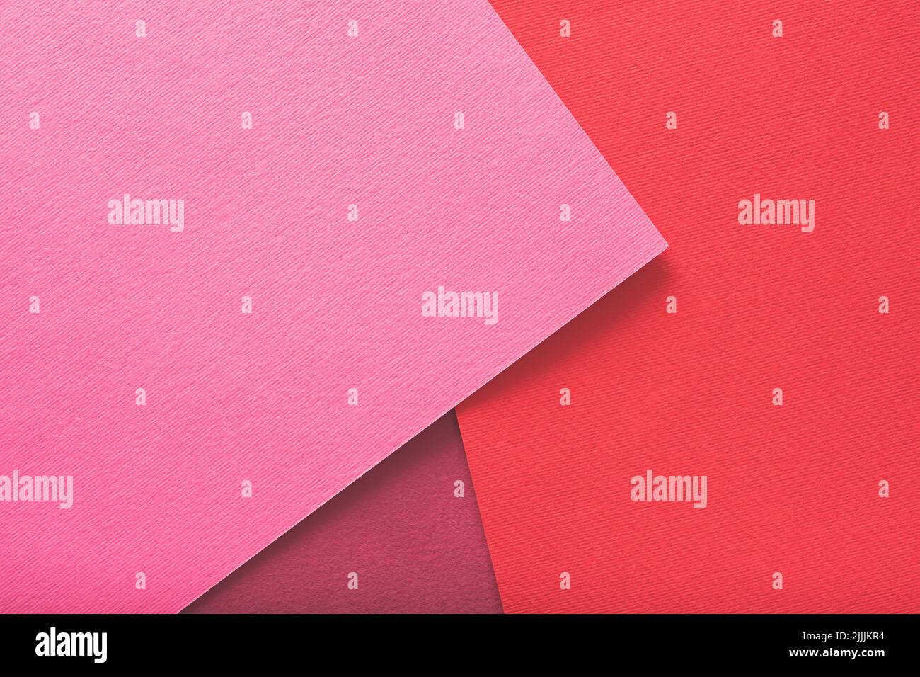 paper layers abstract geometric background pink Stock Photo - Alamy