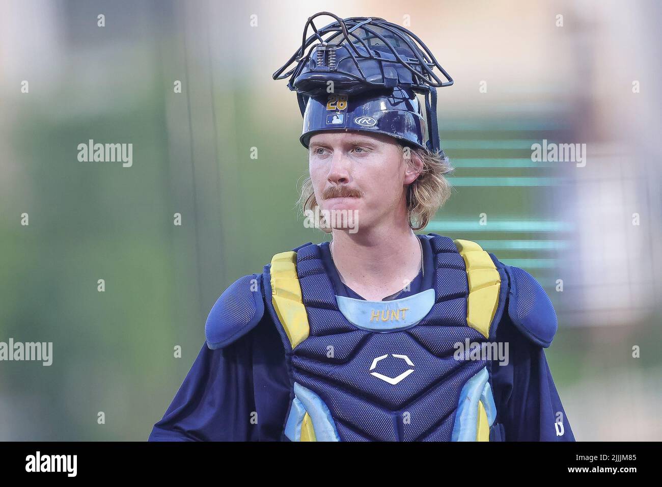 July 26, 2022: Montgomery Biscuits Montgomery Biscuits catcher Blake ...