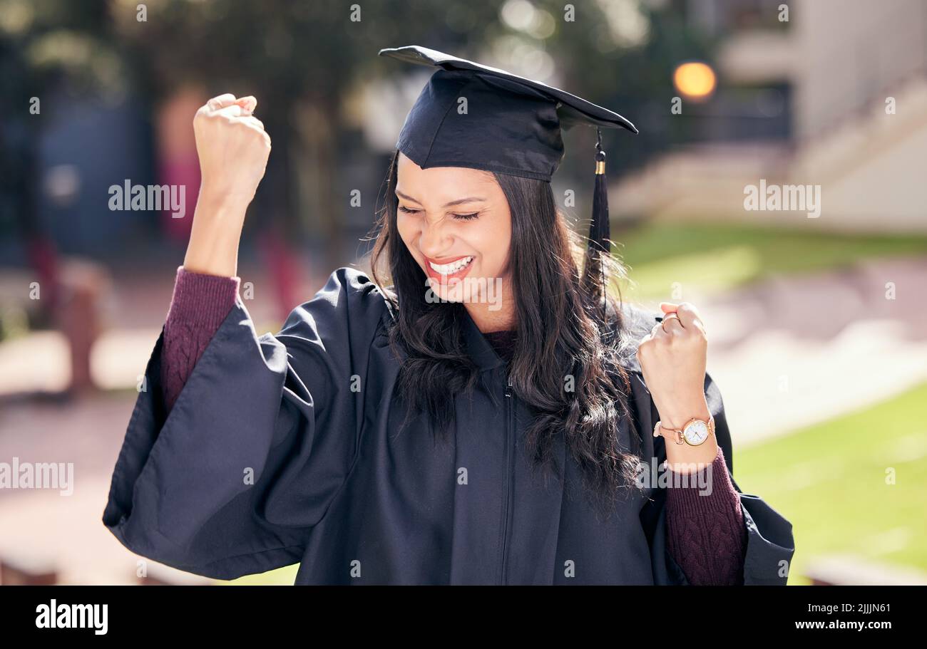 All it takes is perseverance. an attractive young female student ...