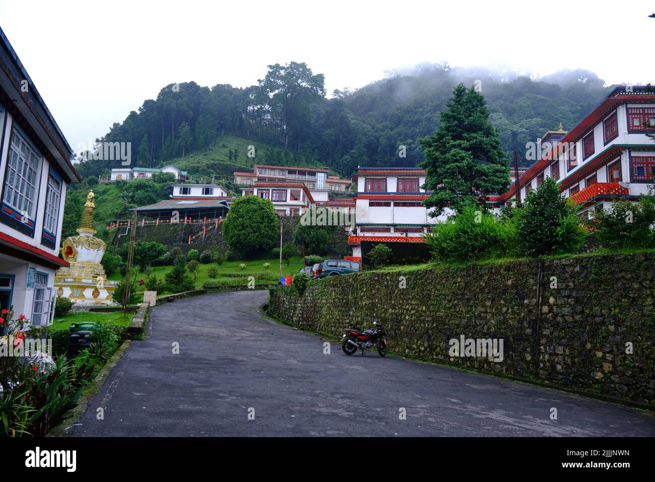 17 June 2022, Gangtok, Sikkim, Ranka (Lingdum or Pal Zurmang Kagyud ...