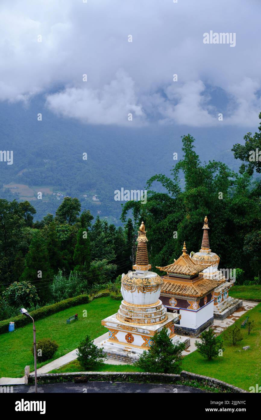 17 June 2022, Gangtok, Sikkim, Ranka (Lingdum or Pal Zurmang Kagyud ...