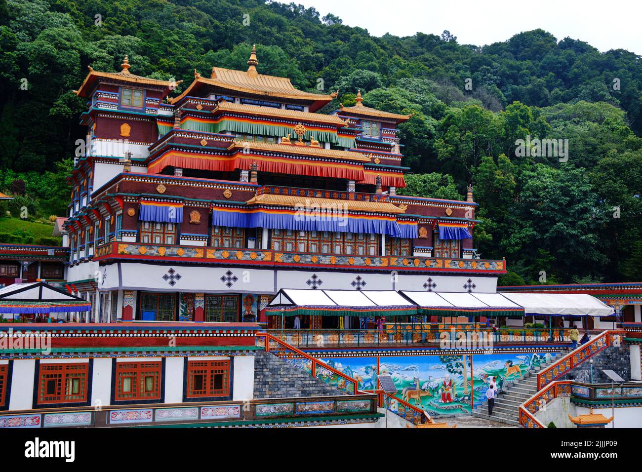 17 June 2022, Gangtok, Sikkim, Ranka (Lingdum or Pal Zurmang Kagyud ...