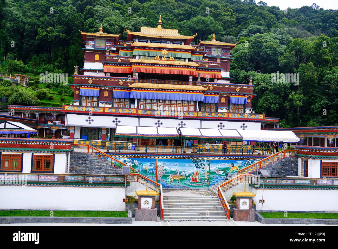 17 June 2022, Gangtok, Sikkim, Ranka (Lingdum or Pal Zurmang Kagyud ...