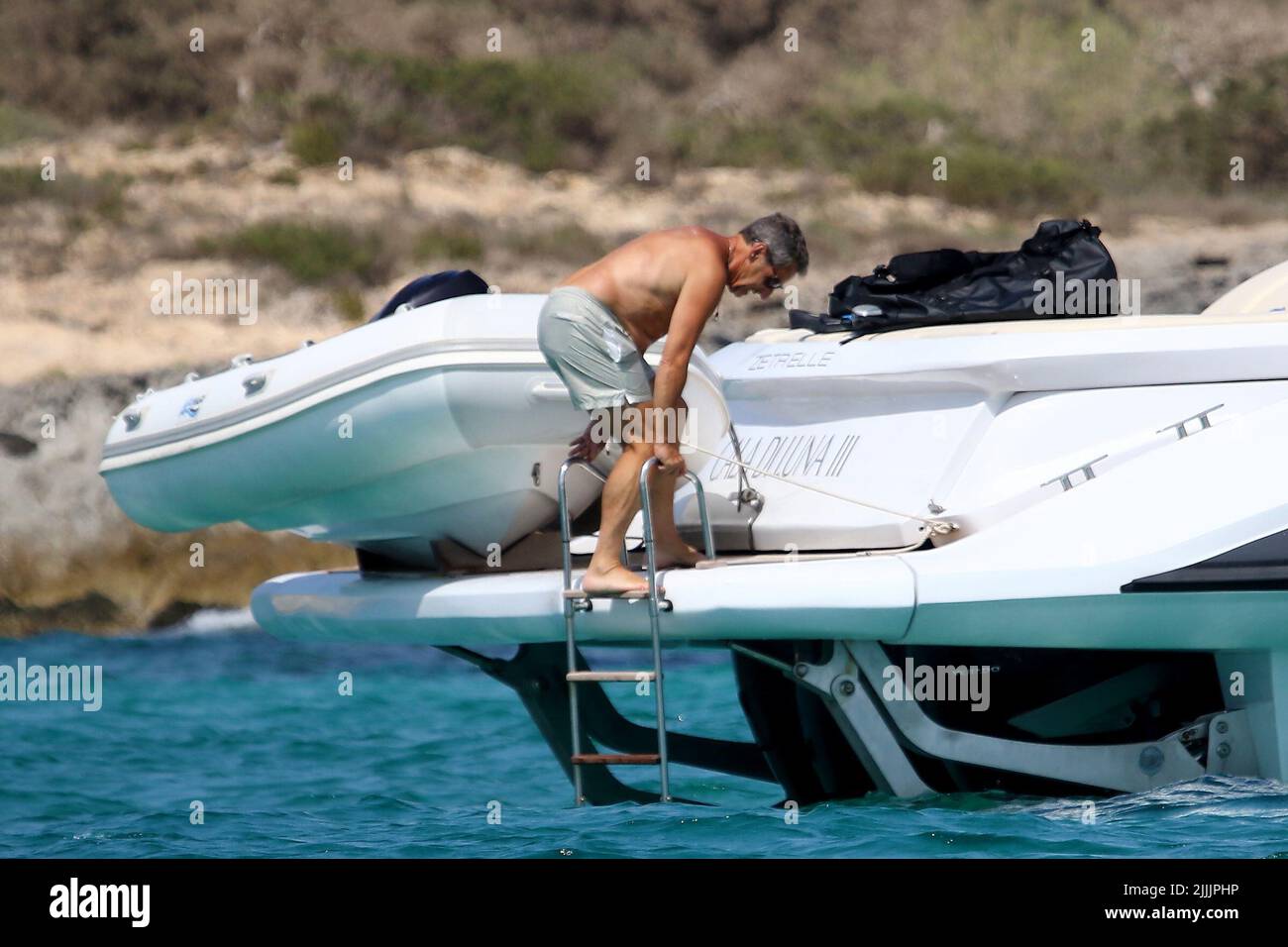 Obligatory, Obligatory. 27th July, 2022. Formentera. Nicolas Sarkozy ...