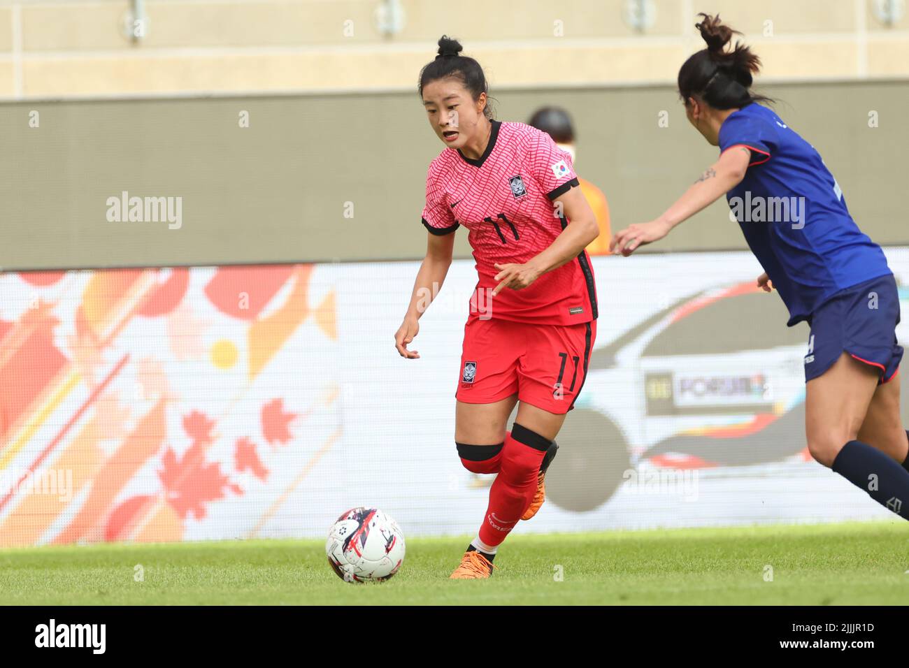 Ibaraki, Japan. 26th July, 2022. Yuri Choe (KOR) Football/Soccer : EAFF ...