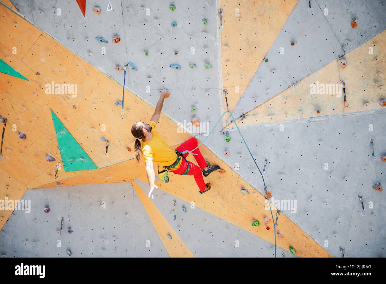 Top view climbing equipment hi-res stock photography and images - Alamy