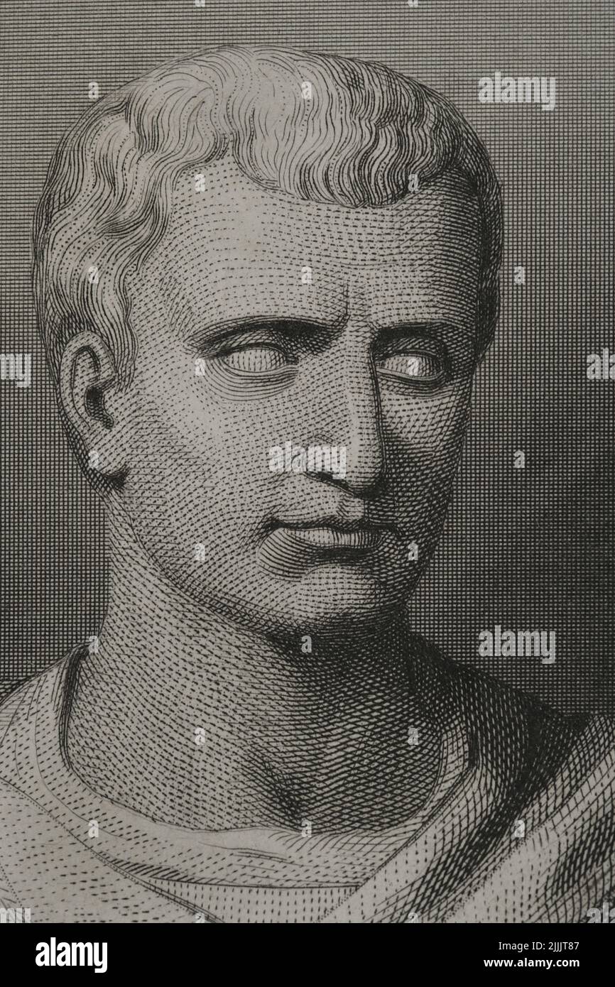 Marcus Tullius Cicero (106 BC-43 BC). Roman statesman, philosopher ...