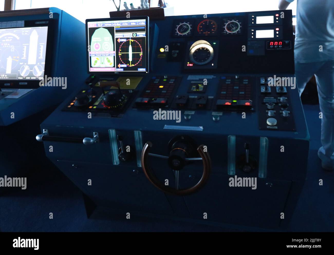 Ship bridge navigation screens hi-res stock photography and images - Alamy