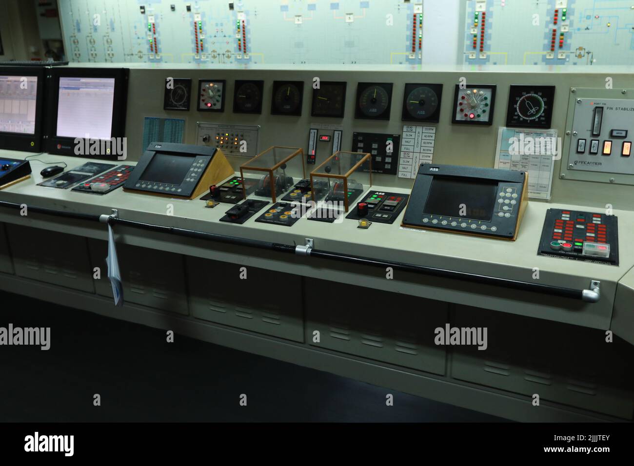 engine surveillance monitors Stock Photo - Alamy
