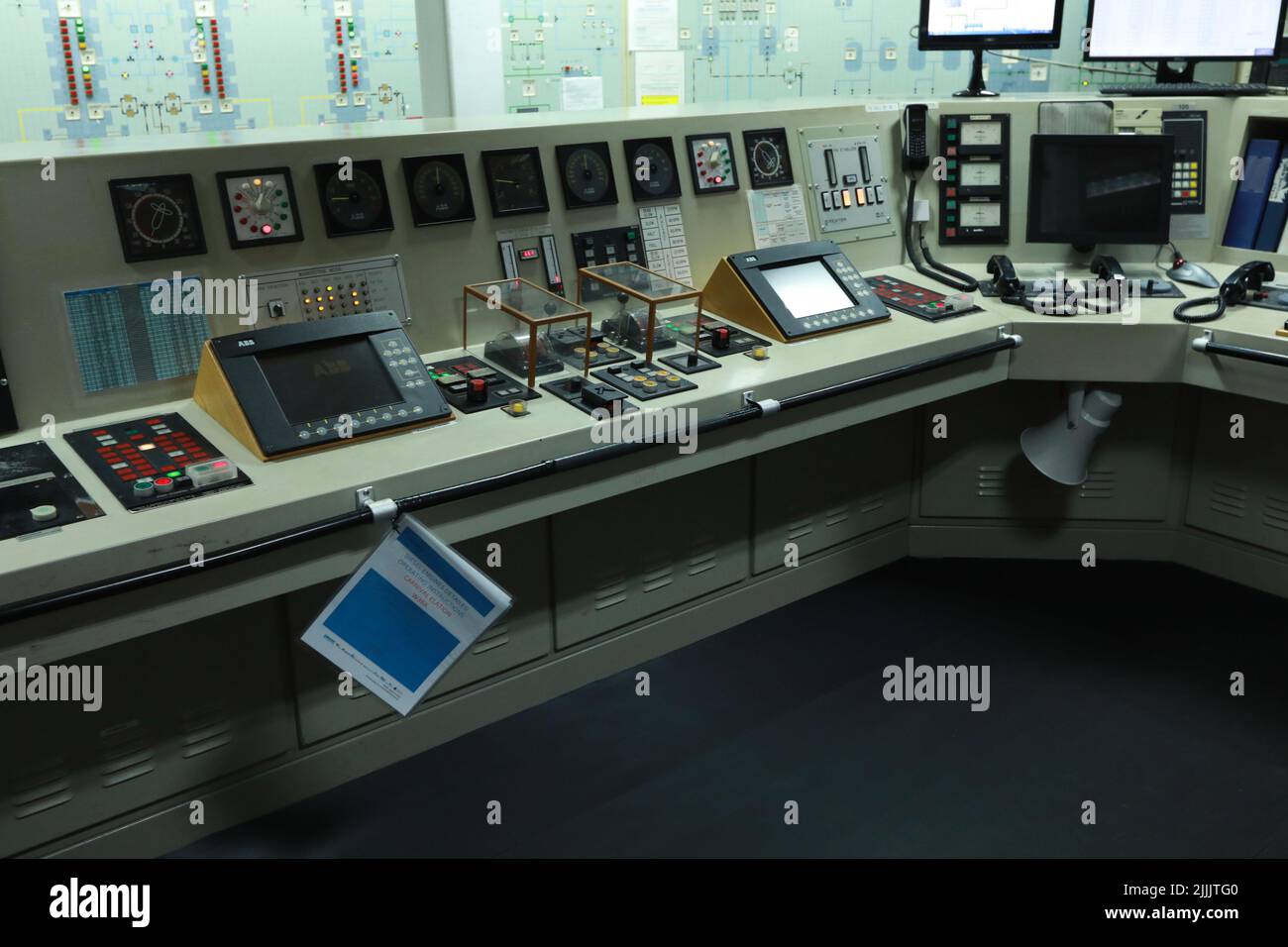engine surveillance monitors Stock Photo - Alamy