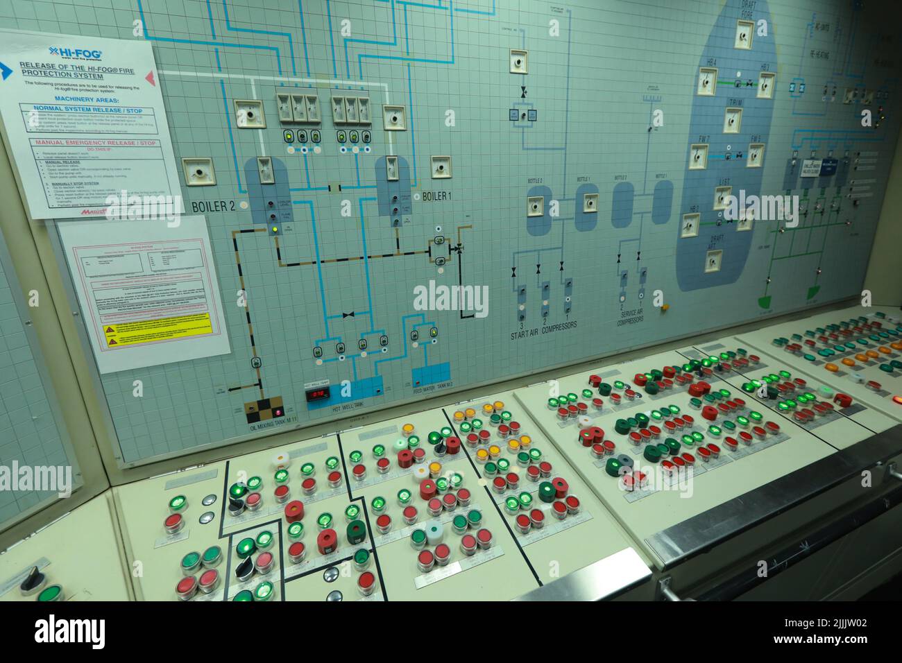 Control room oil rig hi-res stock photography and images - Alamy