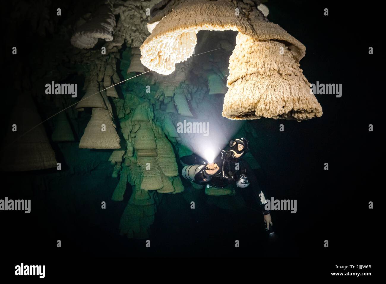 Alessandro explores the multitude of cenotes. Mexico: THESE HAUNTING ...