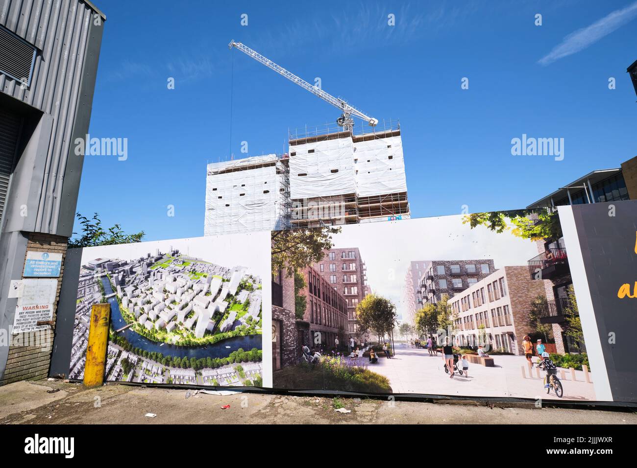 New apartment building housing being constructed in downtown, all ...