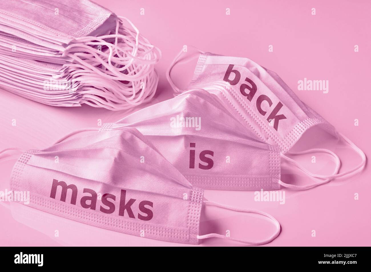 Inscription about the mask hi-res stock photography and images - Alamy