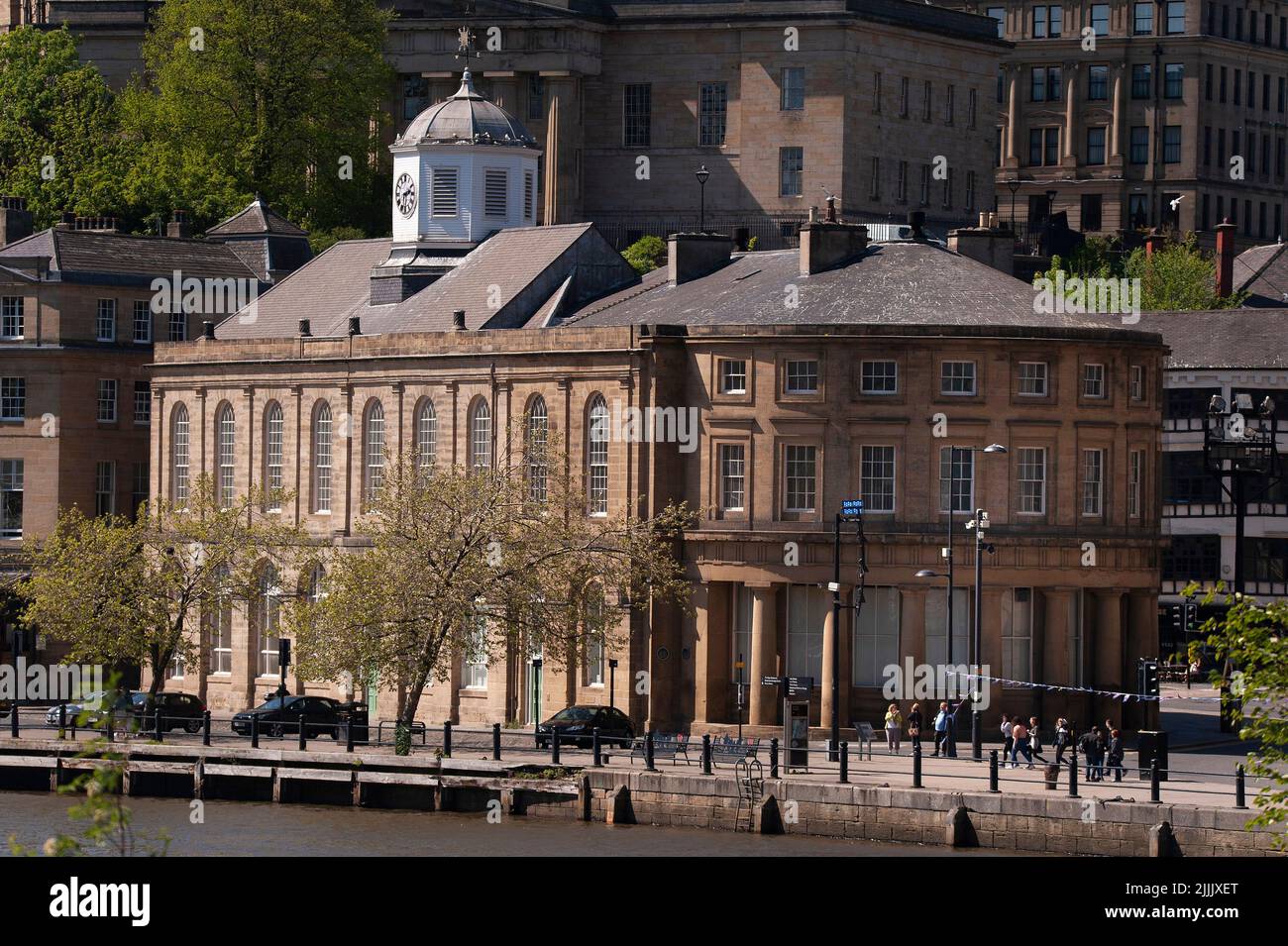 The Guildhall, Newcastle Gateshead quayside Stock Photo - Alamy