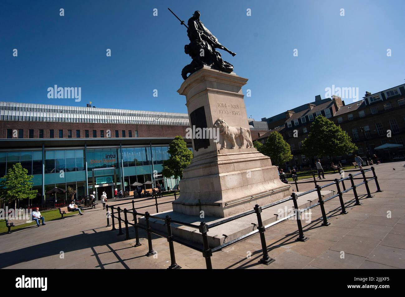 Old Eldon Square, Newcastle Upon Tyne Stock Photo - Alamy