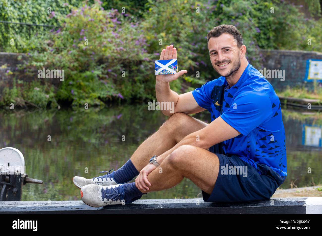 Handout photo dated 26-07-2022 of Team Scotland's Jamie Farndale as ...