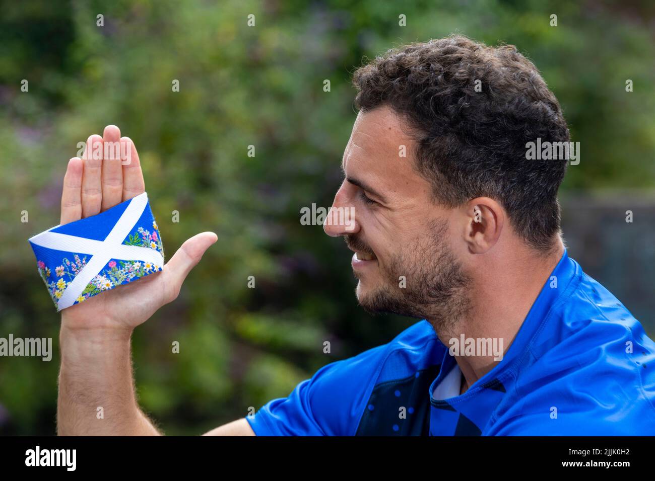 Handout photo dated 26-07-2022 of Team Scotland's Jamie Farndale as ...
