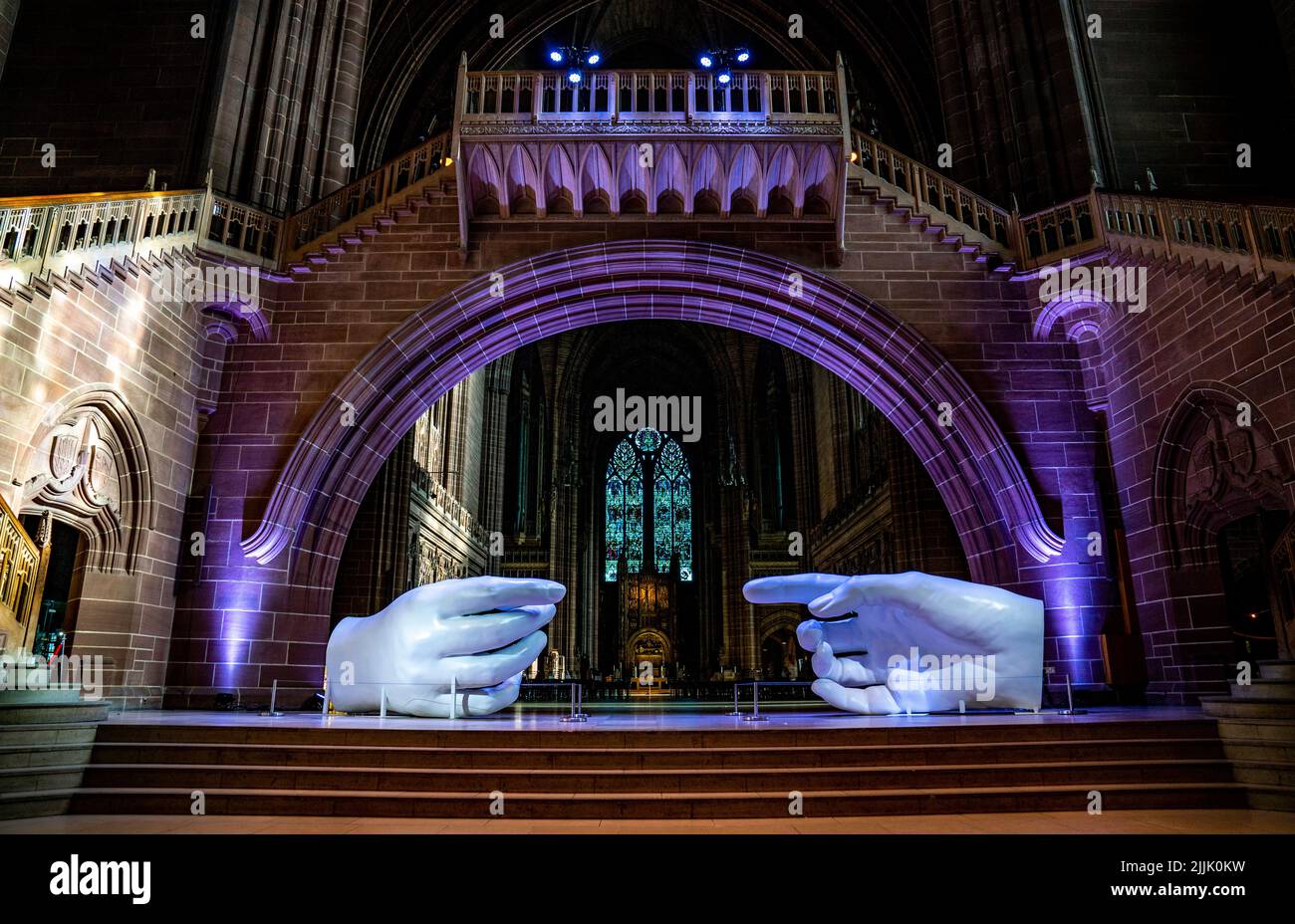 Connection, a contemporary twist on Michelangelo's masterpiece the ...