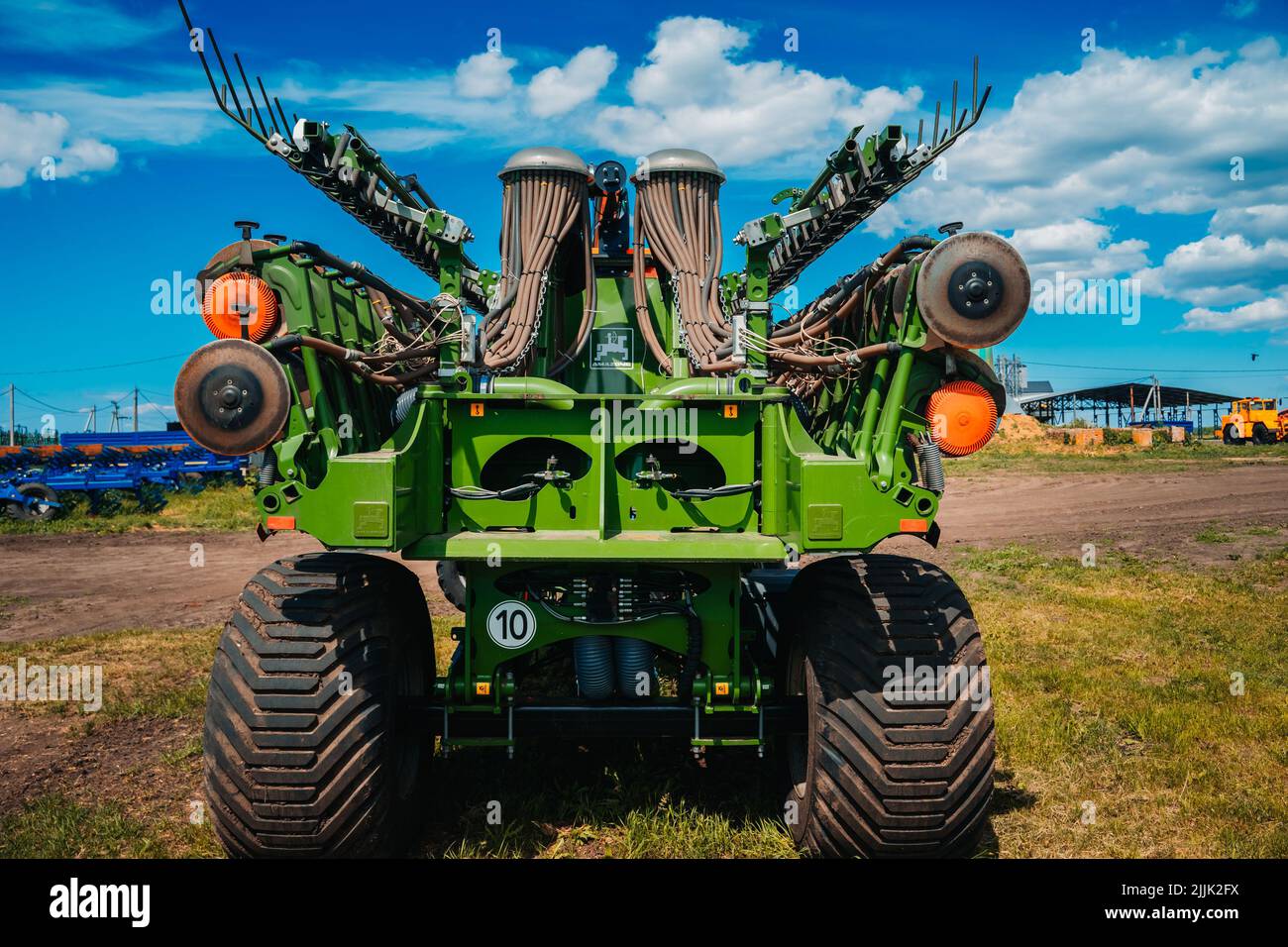 Trailed seeder hi-res stock photography and images - Alamy