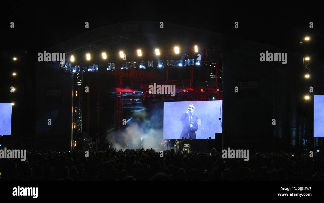 Madness Performing Live On Stage In Concert, Day 1 Of Victorious ...