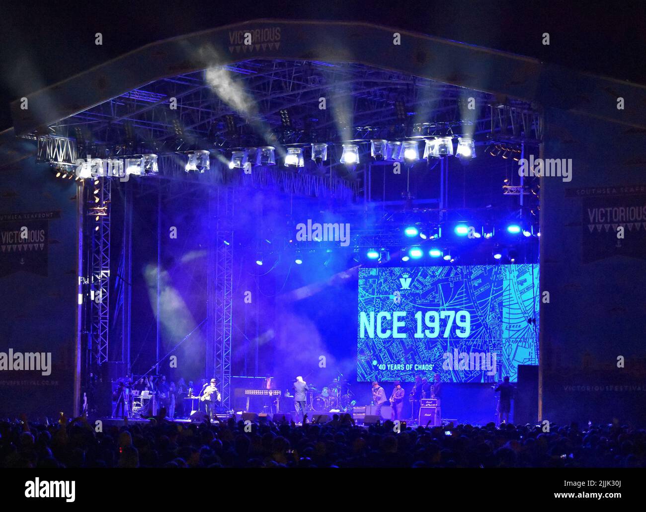 Madness Performing Live On Stage In Concert, Day 1 Of Victorious ...