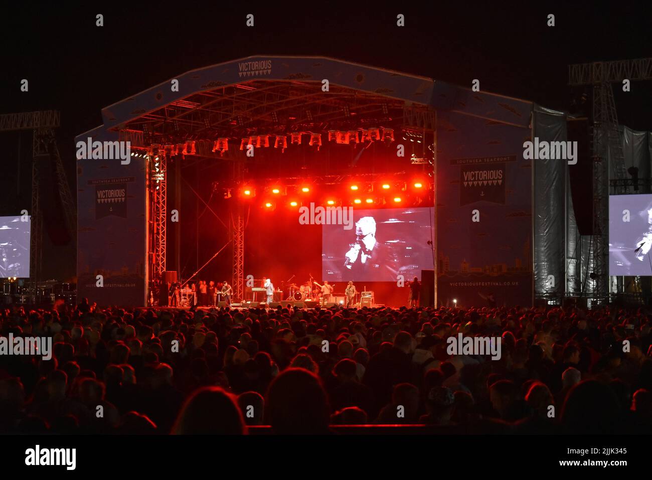 Madness Performing Live On Stage In Concert, Day 1 Of Victorious ...