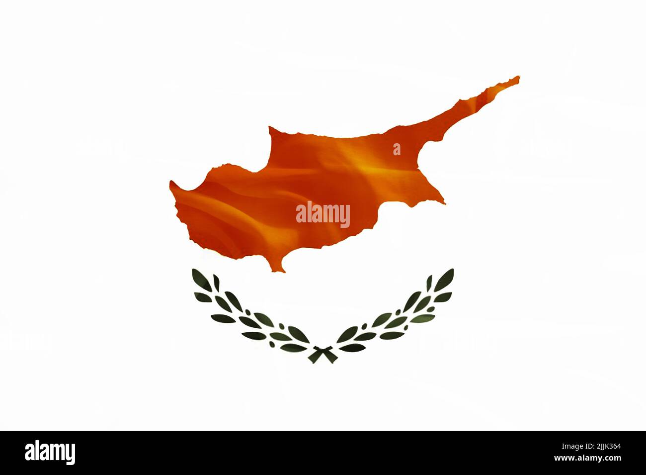 Cyprus flag Cut Out Stock Images & Pictures - Alamy
