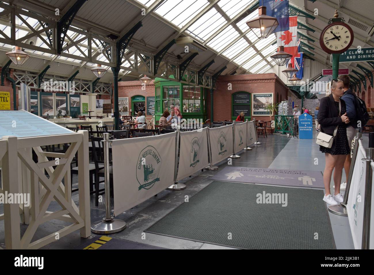 Pasengers from the Emerald Princess cruise ship visiting the Heritage ...