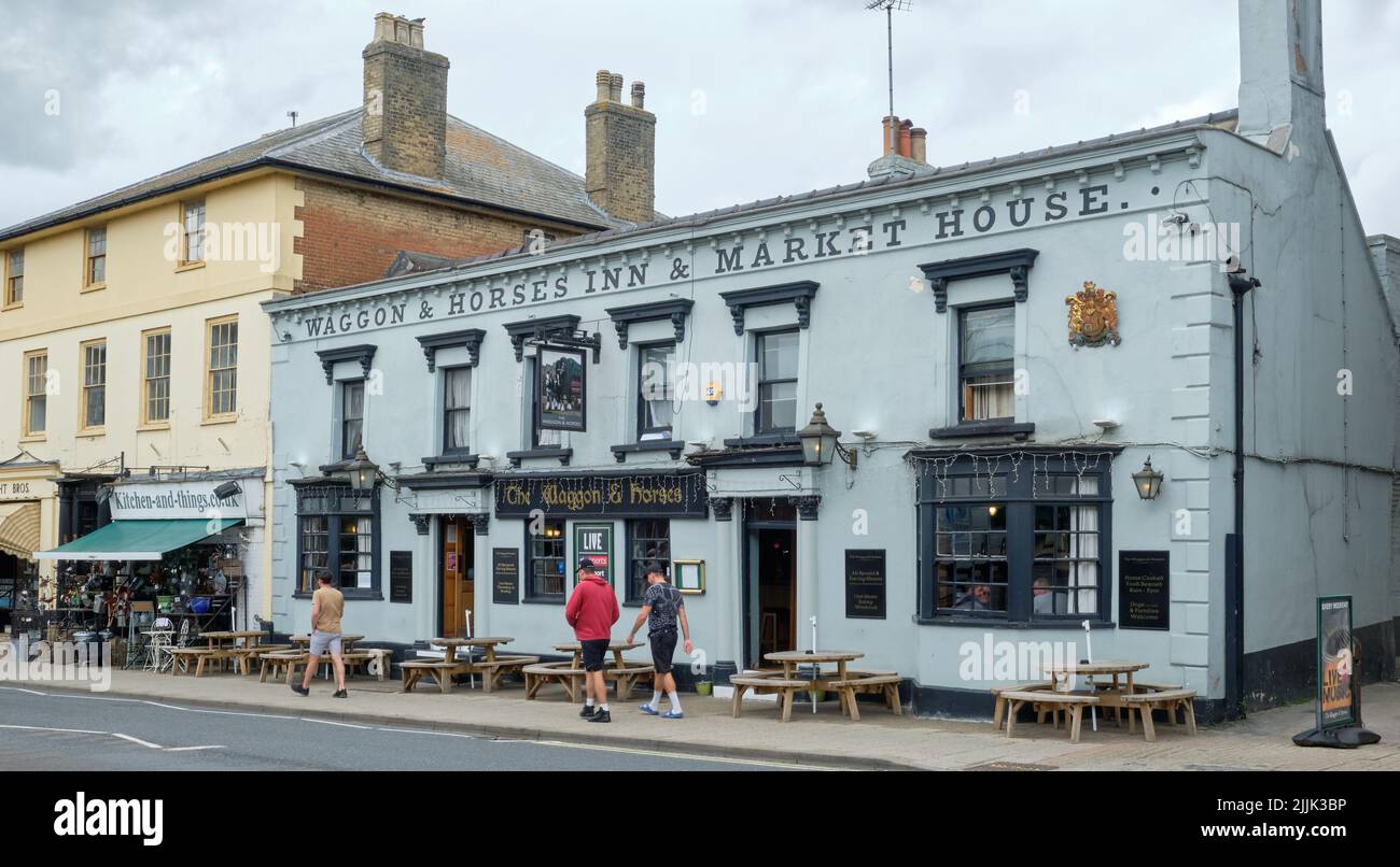 Newmarket town sign hi-res stock photography and images - Alamy