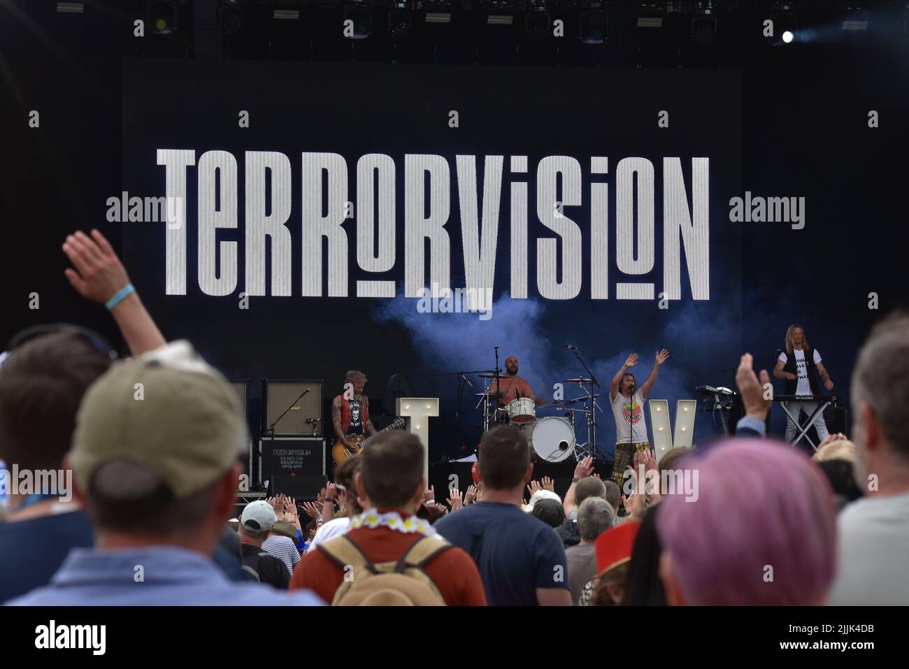 Terrorvision Performing Live On Stage In Concert, Day1 Of Victorious ...