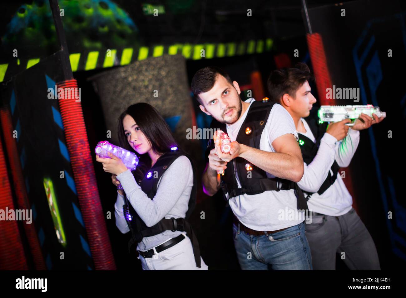 Arena laser tag gun hi-res stock photography and images - Alamy