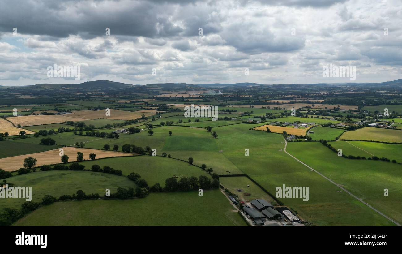 Diary farm aerial hi-res stock photography and images - Alamy
