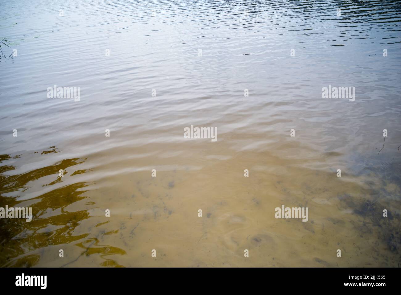 Water surface with brightness in the distance Stock Photo - Alamy