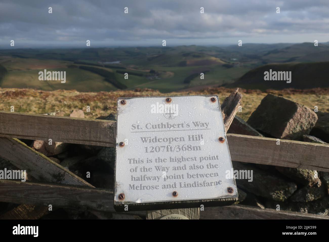St Cuthbert's Way Scotland's Great Trails long-distance trail. Scottish ...