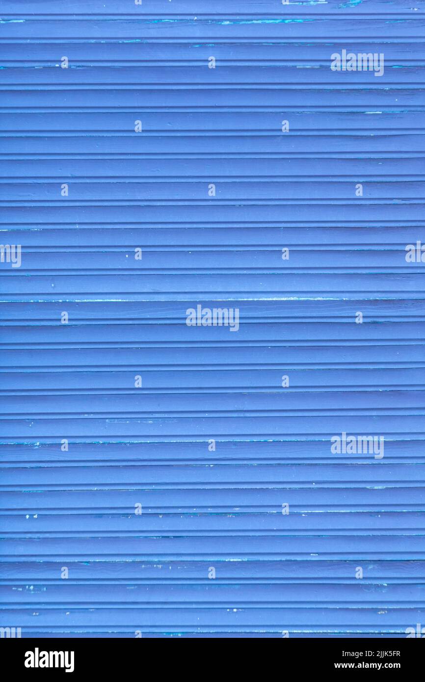 pattern of blue shutter blind in detail as harmonic background Stock ...