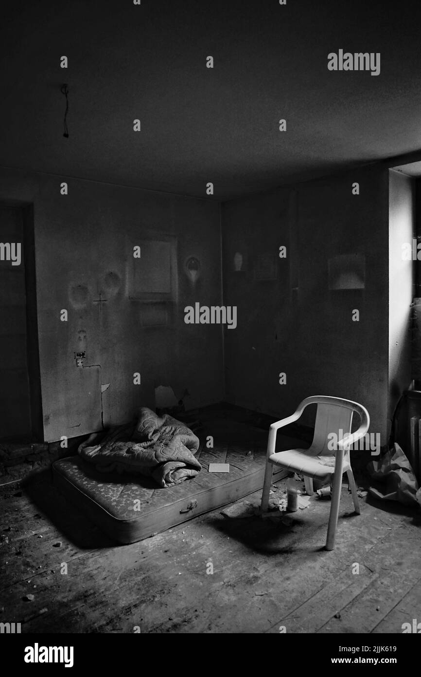 Poor hotel room Black and White Stock Photos & Images - Alamy