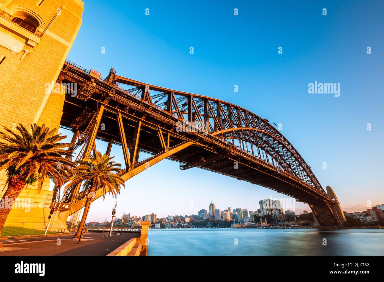 The Sydney Harbour Bridge in Circular Quay, Australia Stock Photo - Alamy