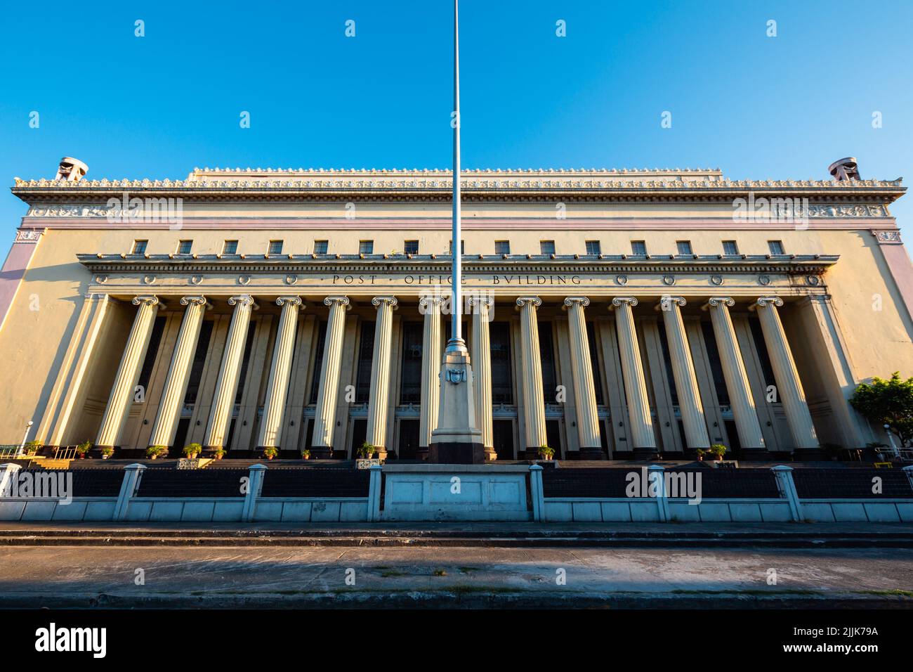 The National Post Office of the Philippines in Manila City Stock Photo ...