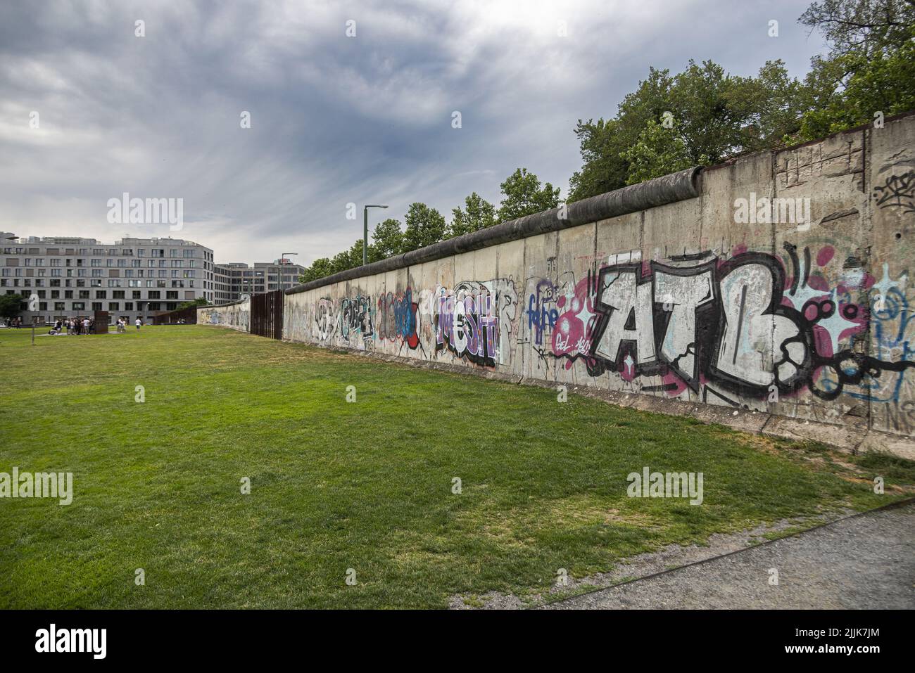 Berlin, Germany - June 29, 2022: Teh Berlin Wall Memorial at the ...