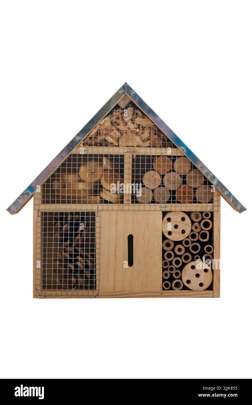 Eco-friendly Wooden garden insect hotel made from natural pinewood ...