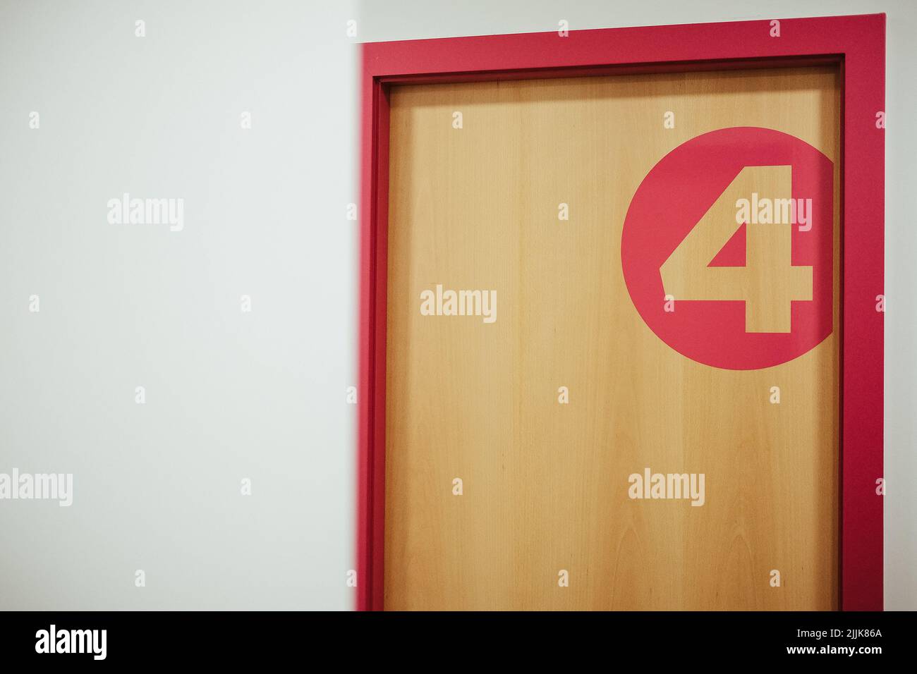 Number 4 door hi-res stock photography and images - Alamy