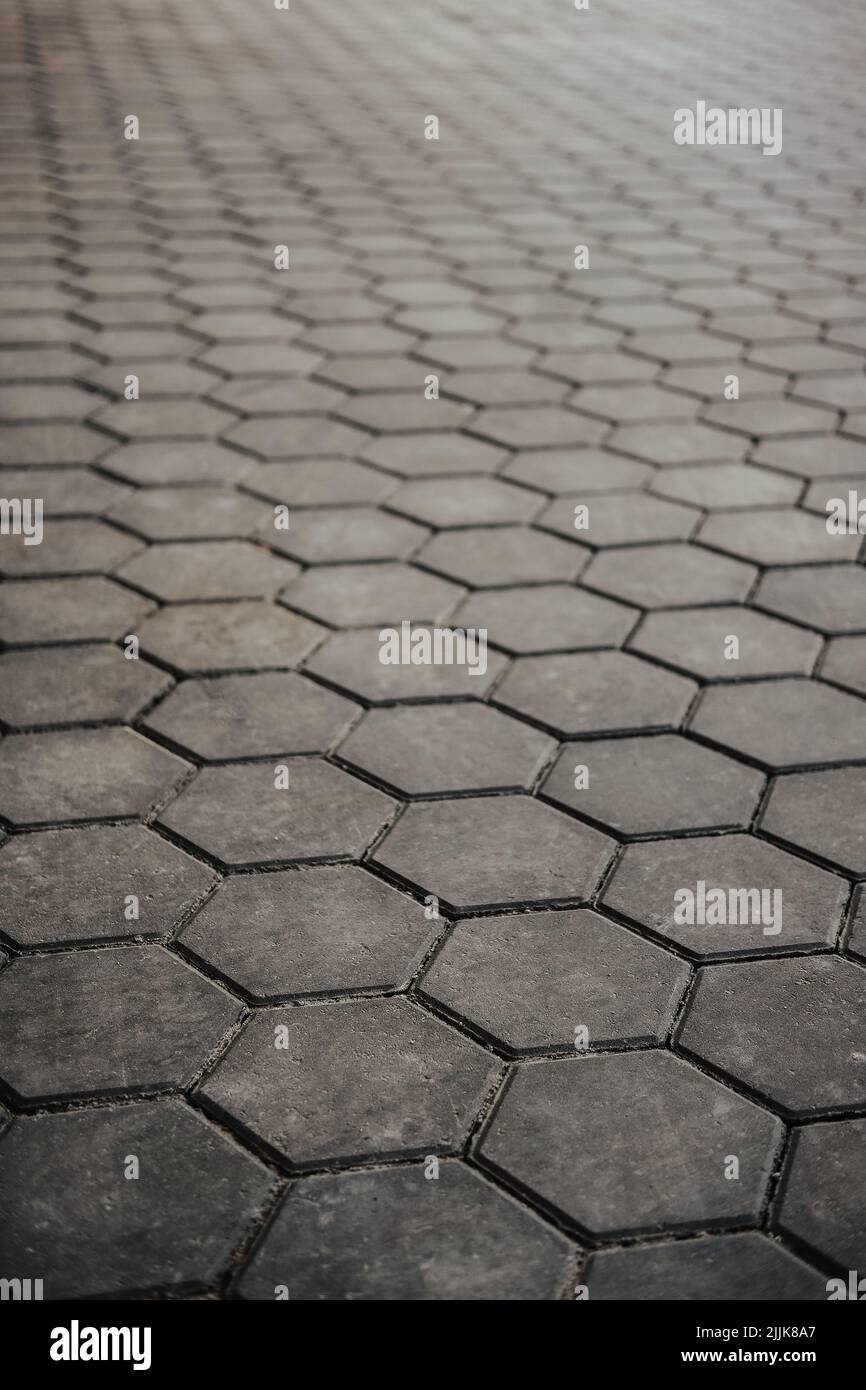 Hexagonal floor hi-res stock photography and images - Alamy