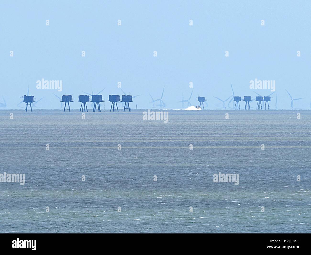 Sheerness, Kent, UK. 27th July, 2022. Powerboat 'Thunder Child 2' seen ...